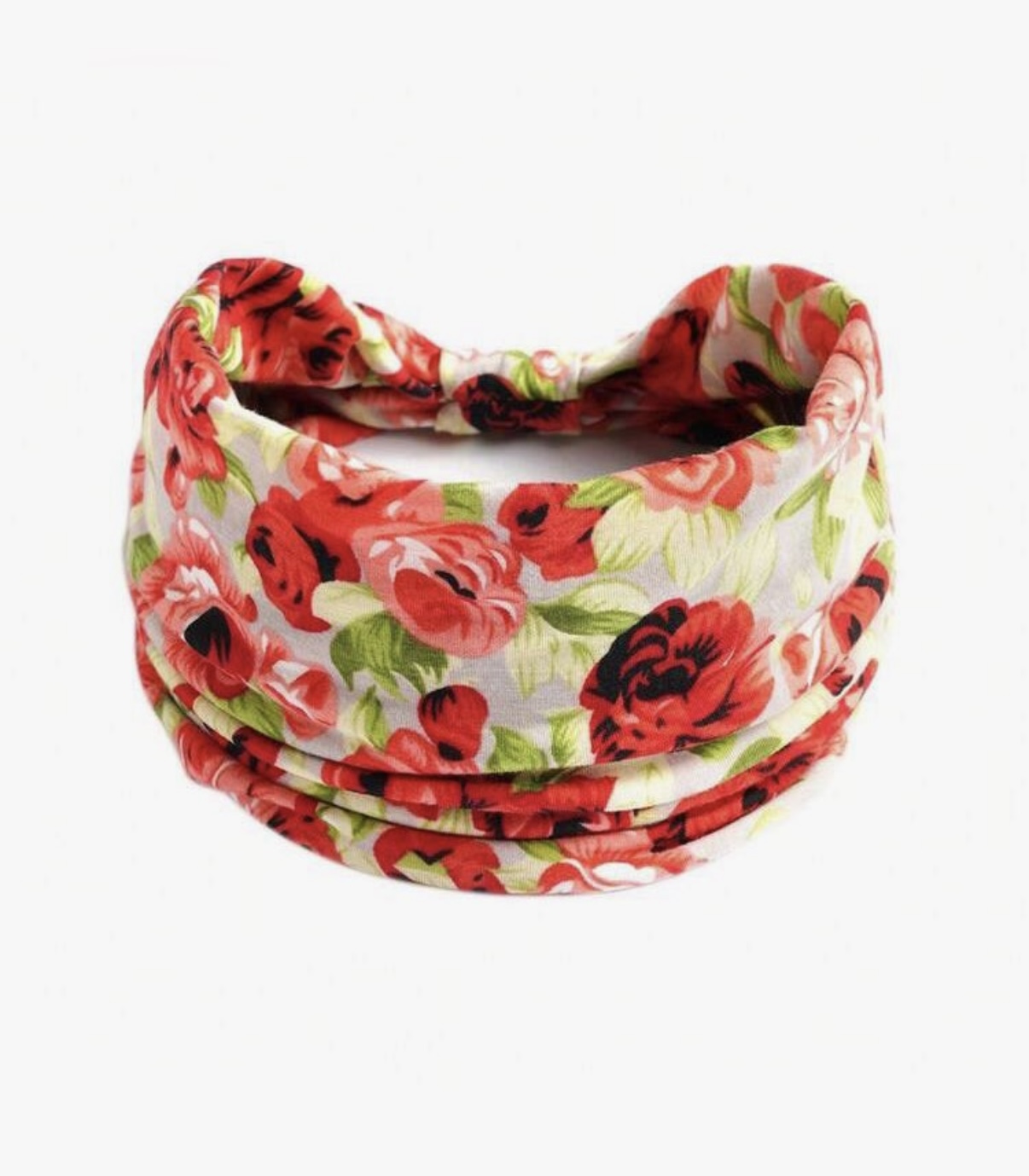 Banda print elástica roja - Cleopatra